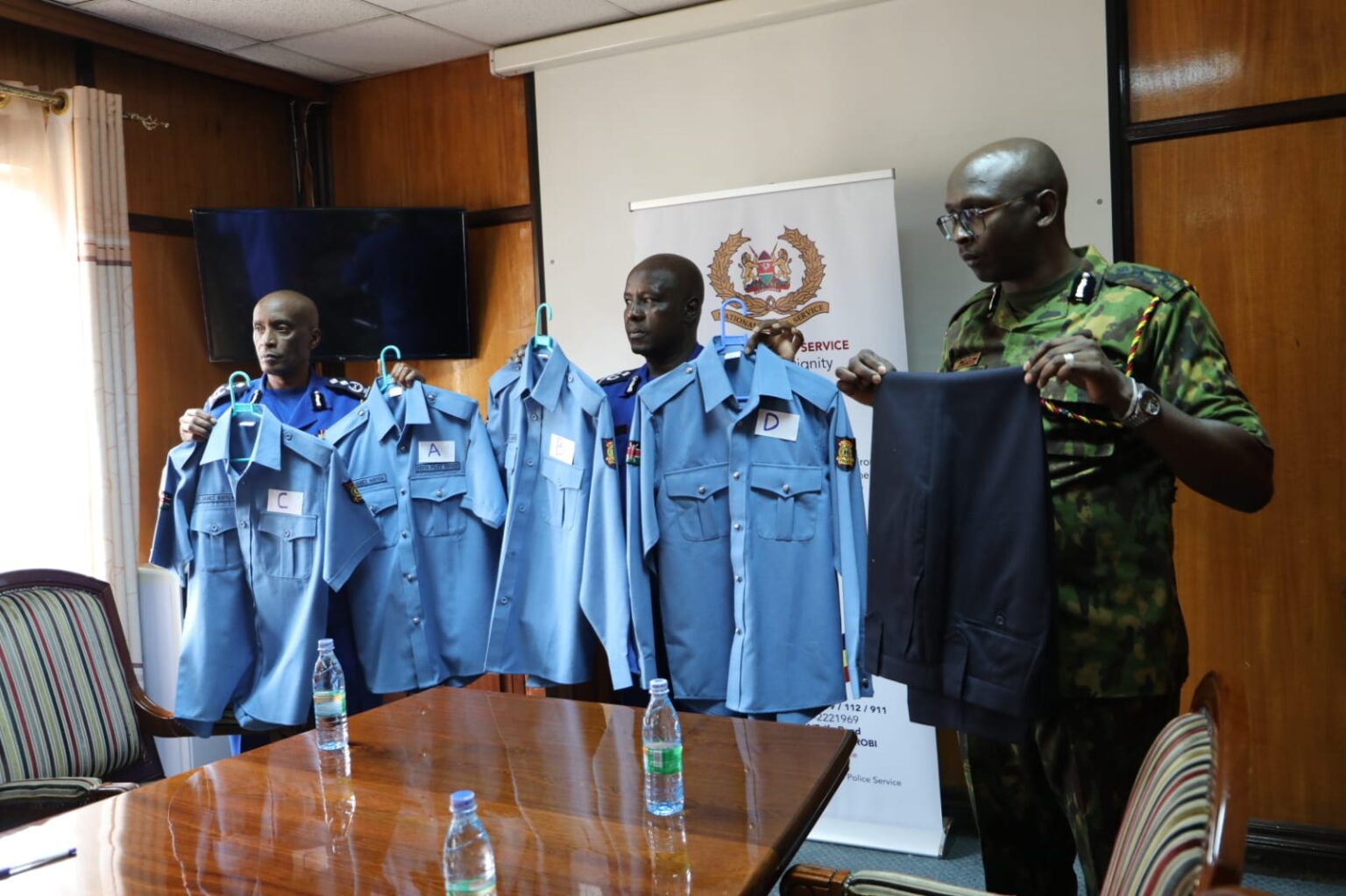 New police uniforms availed. – BWR